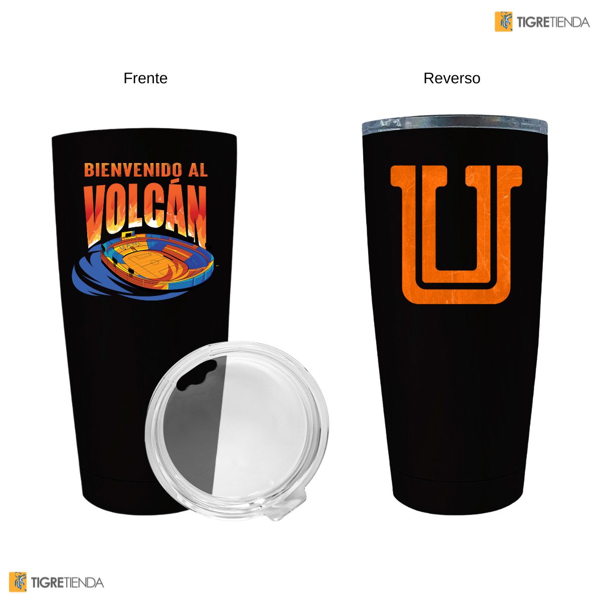 Termo 20 Oz Tigres UANL Volcán – PM SHOP