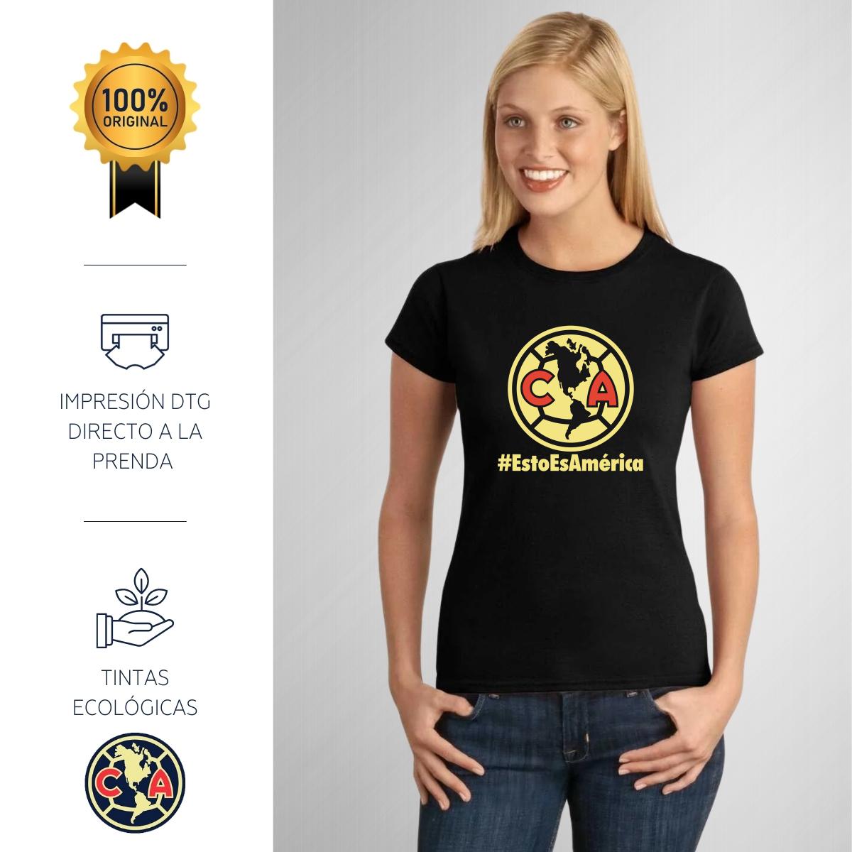 Playera Mujer América Esto es América – PM SHOP