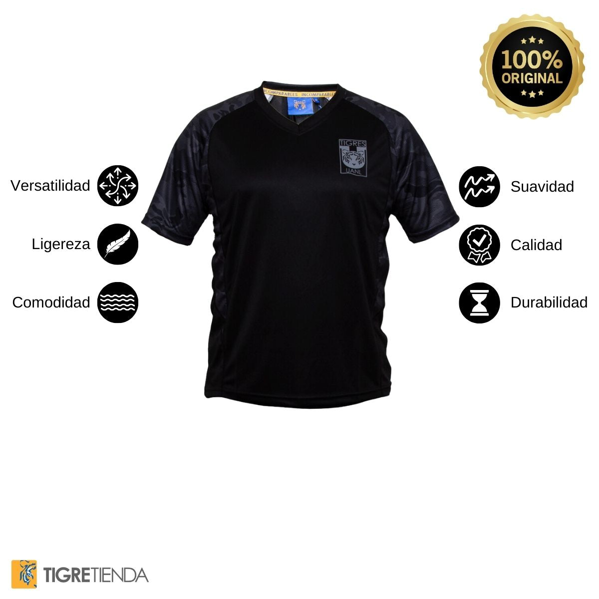 Playera Hombre Tigres UANL TIMS360M – PM SHOP