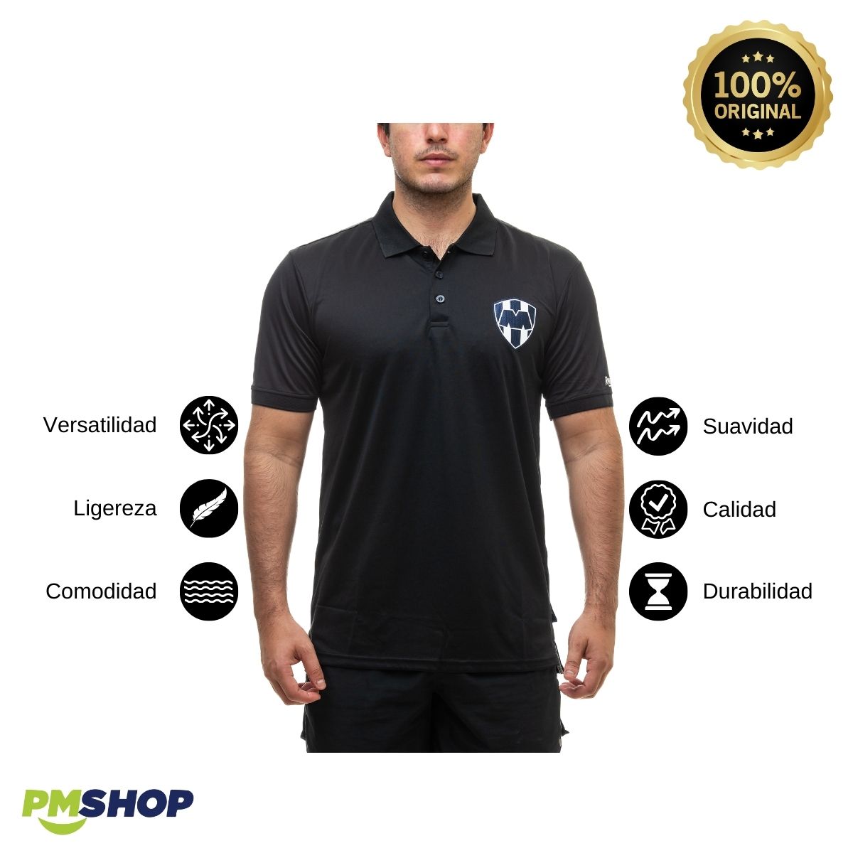 Playera Tipo Polo Hombre Rayados RAMS439M – PM SHOP