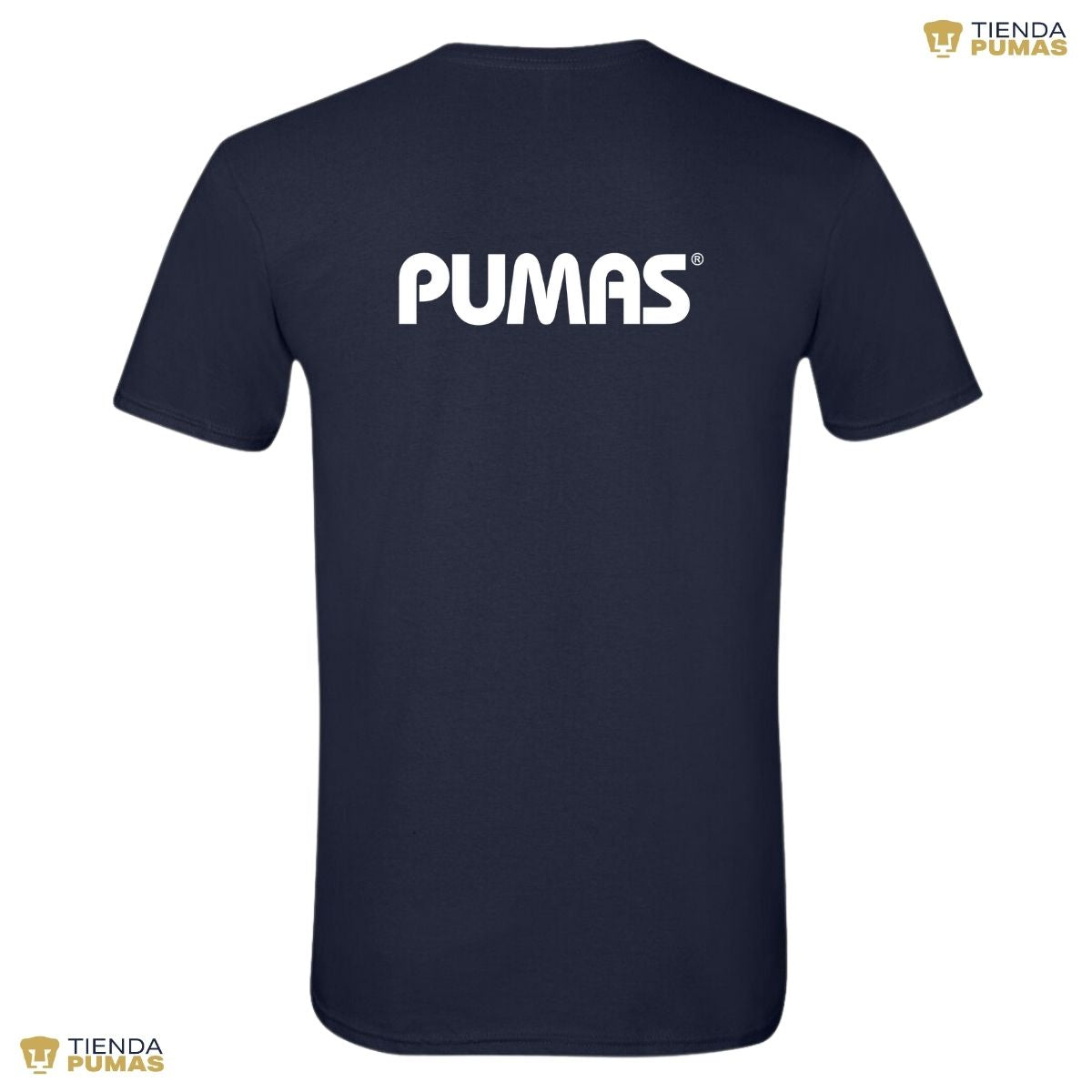Playera Hombre Pumas UNAM Logo Monocromatico Vinil – PM SHOP