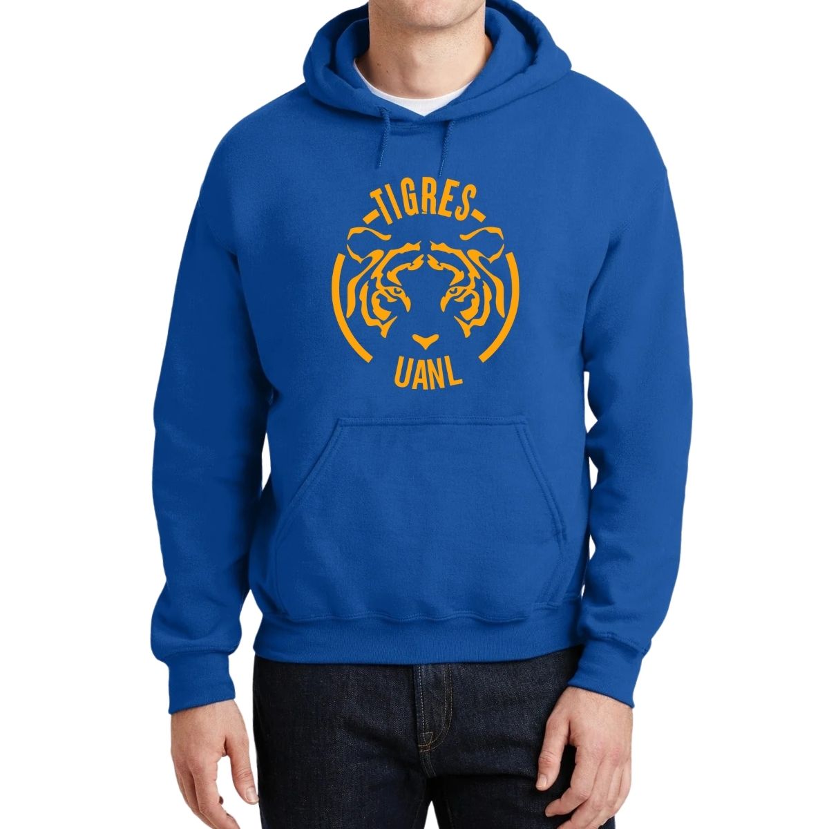 Sudadera Hombre Hoodie Tigres UANL Rostro Tigre – PM SHOP
