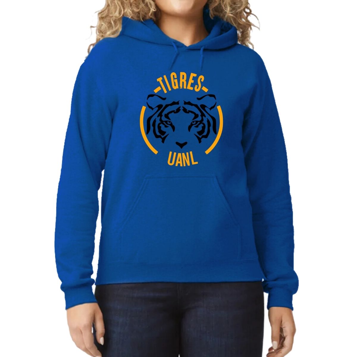 Sudadera Mujer Hoodie Tigres UANL Tigre Rostro – PM SHOP