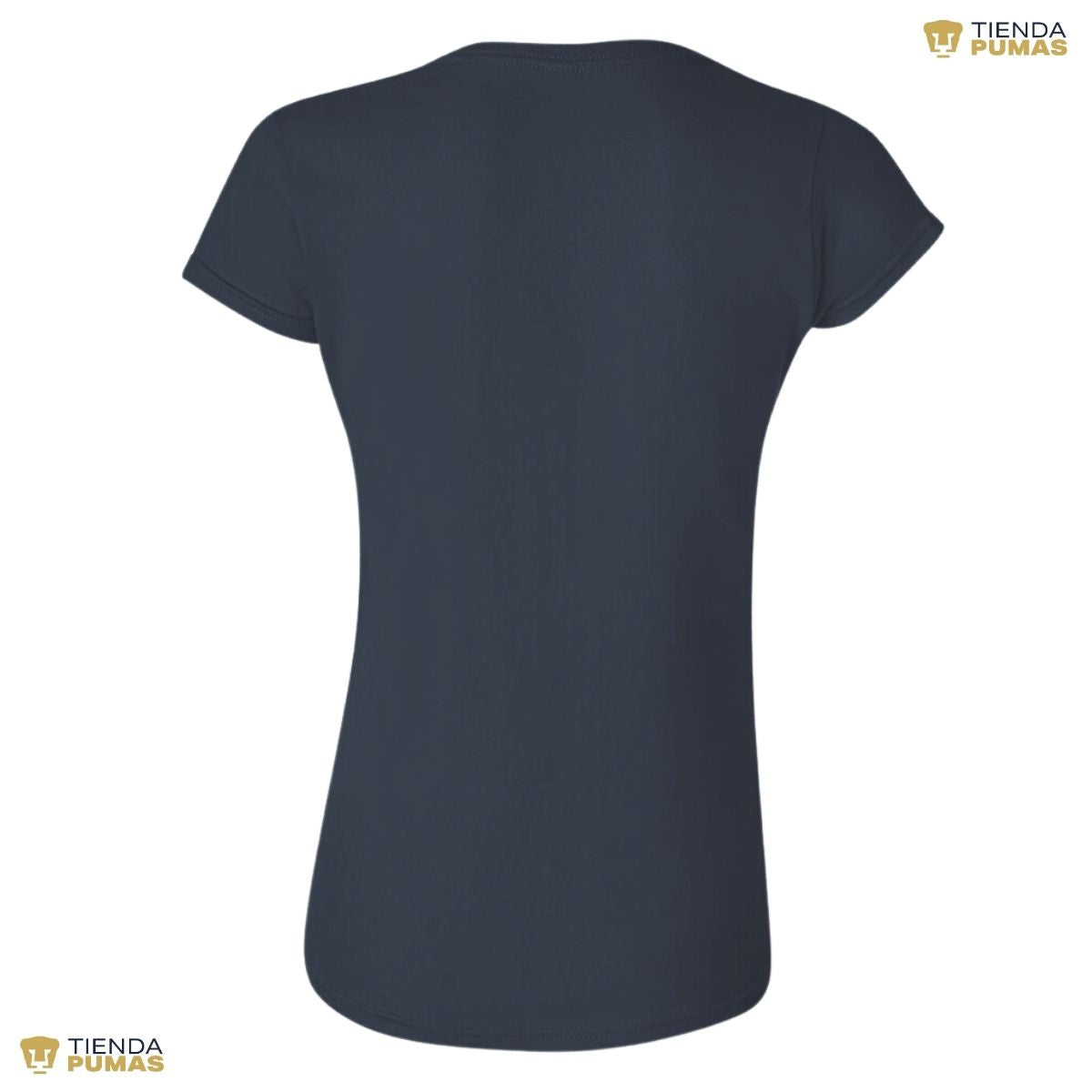 Playera Mujer Pumas UNAM Azul Logo Vinil – PM SHOP
