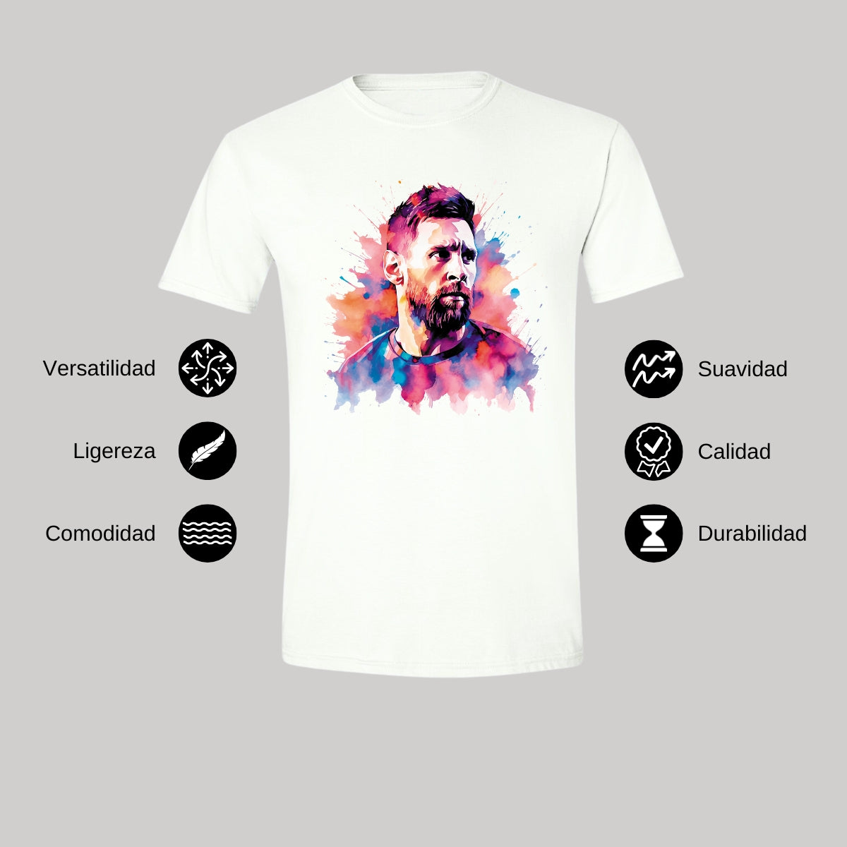 Playera Hombre Lionel Messi 001159 – PM SHOP