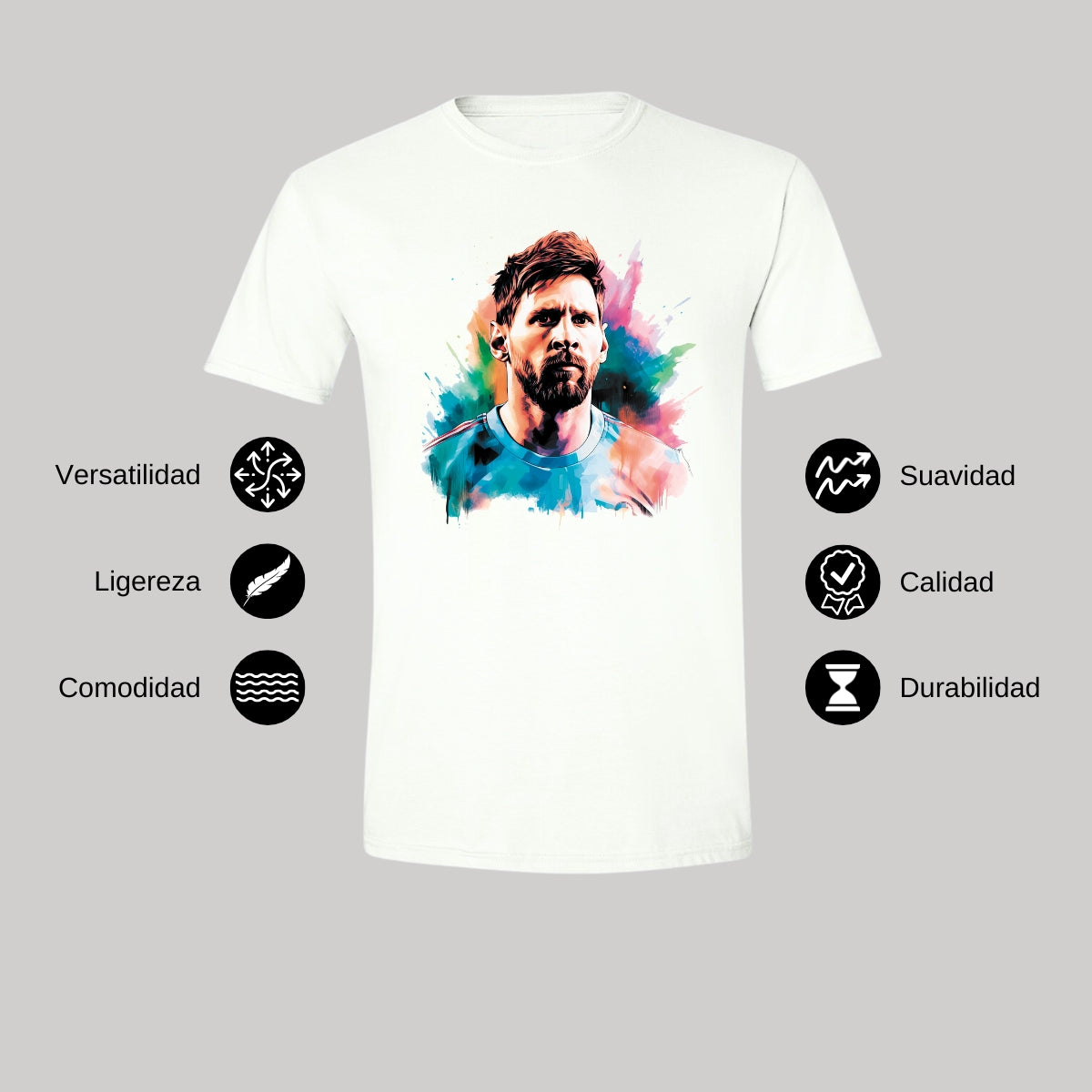 Playera Hombre Lionel Messi 001157 – PM SHOP