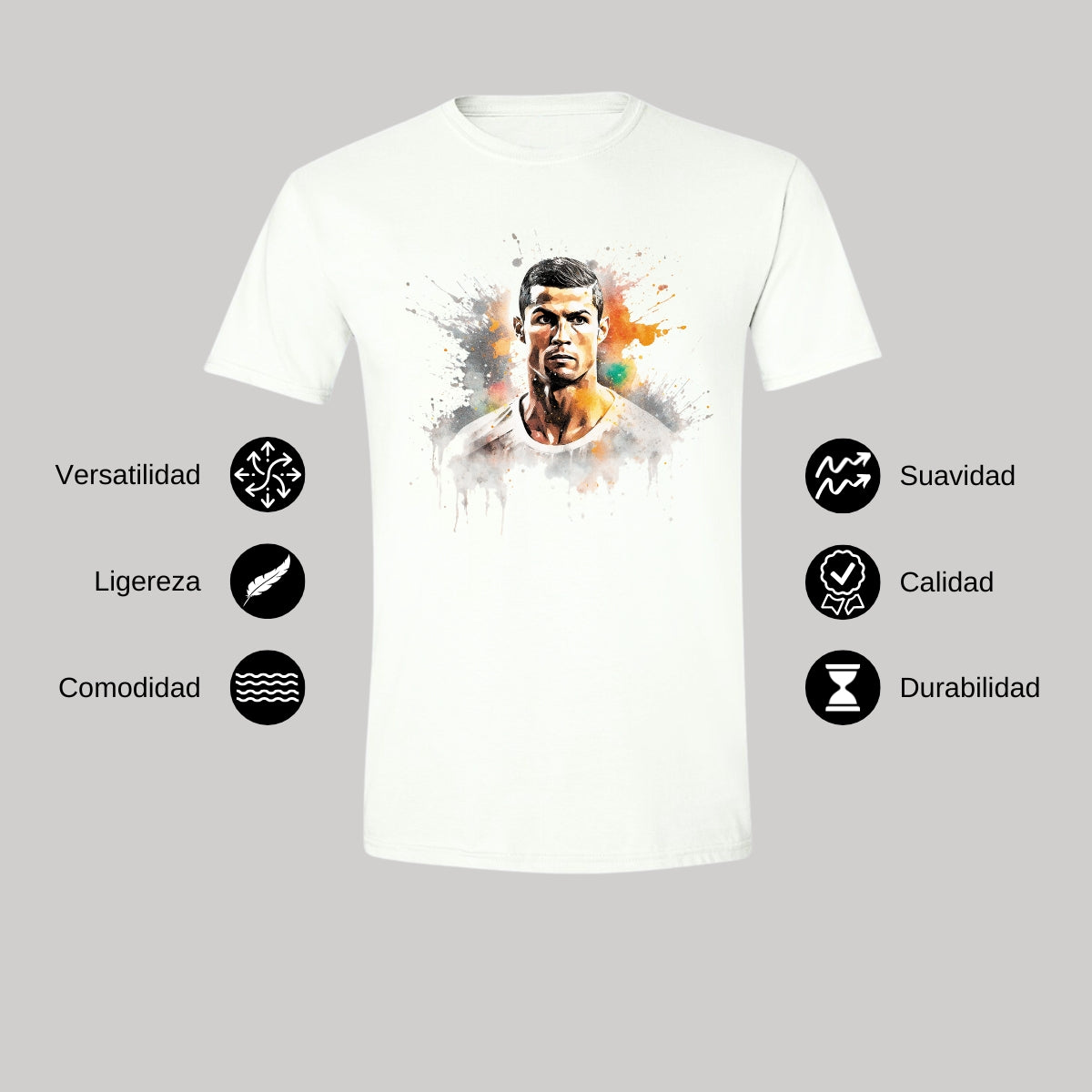 Playera Hombre Cristiano Ronaldo CR7 001145 – PM SHOP