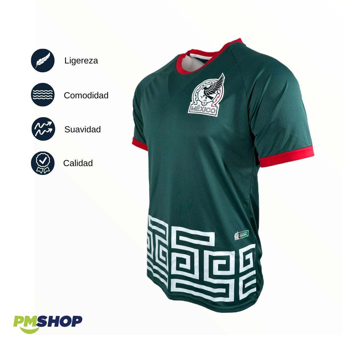 Playera Selección Mexicana Hombre Escudo México 14696 – PM SHOP