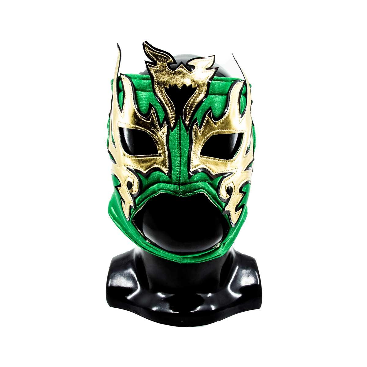 Máscara Lucha Libre AAA La Hiedra Verde-Oro MAS-A-005 – PM SHOP