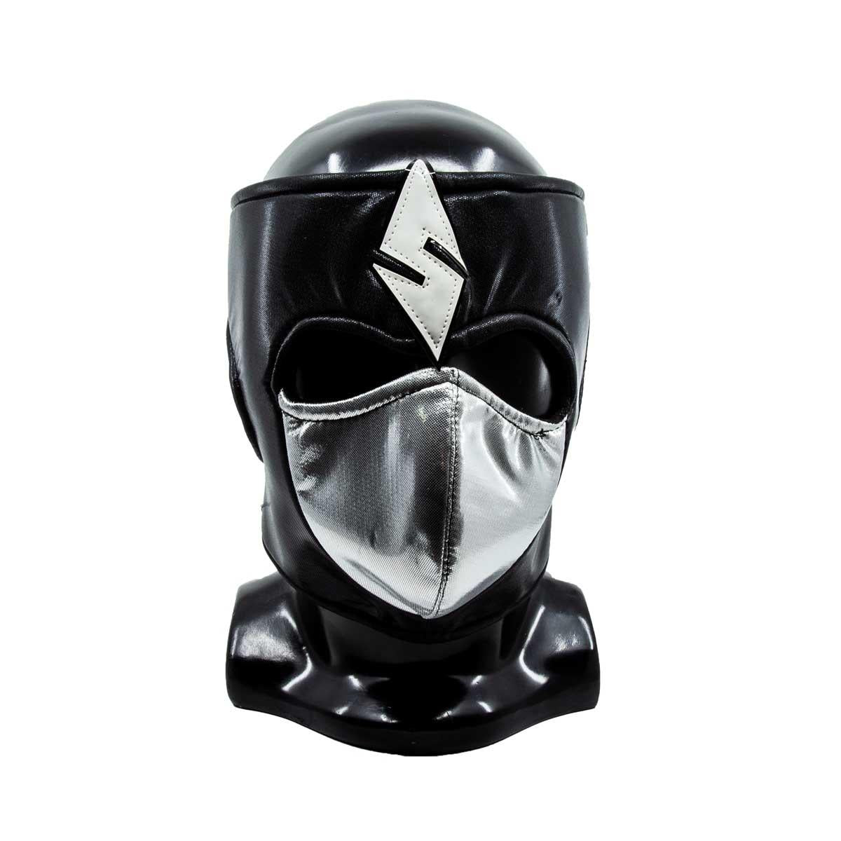 Máscara Lucha Libre AAA Lady Shani Negro-Plata MAS-A-006 – PM SHOP